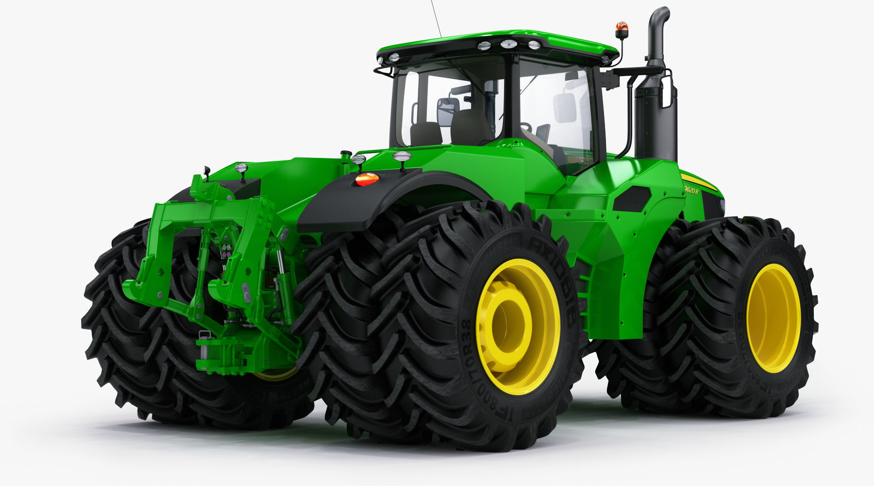 John Deere 9620R Power Tractor 3D model | CGTrader
