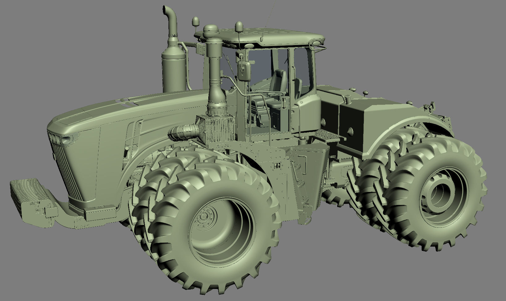 John Deere 9620R Power Tractor 3D model | CGTrader