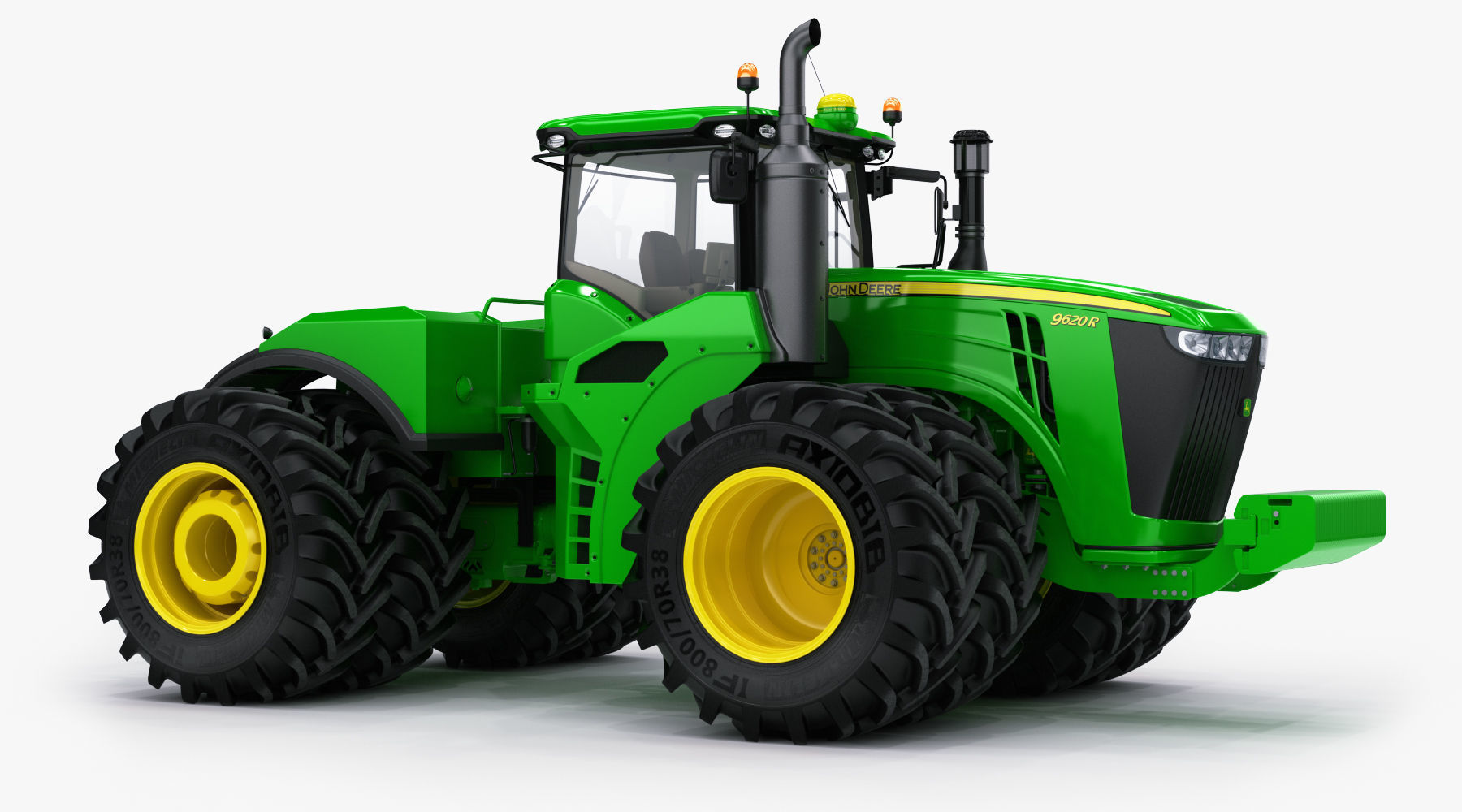 John Deere 9620R Power Tractor 3D model | CGTrader