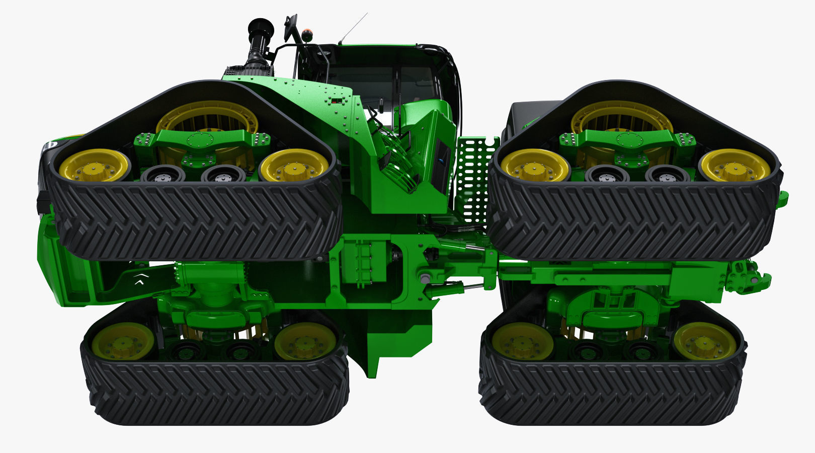 John Deere 9620 RX Tracked Power Tractor 3D model | CGTrader