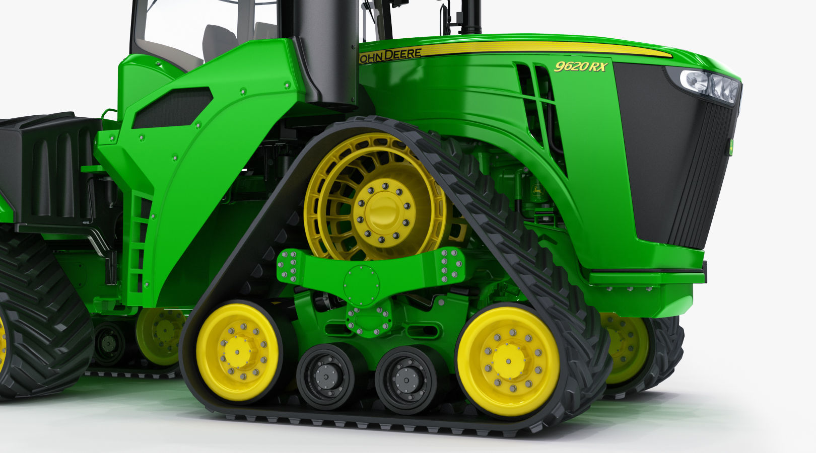 John Deere 9620 RX Tracked Power Tractor 3D model | CGTrader