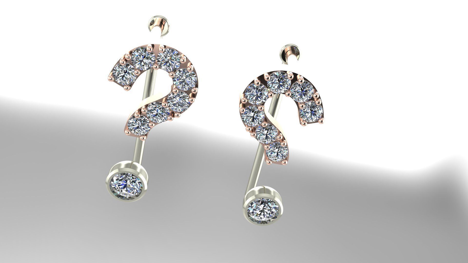 Earing 05 3D model 3D printable | CGTrader