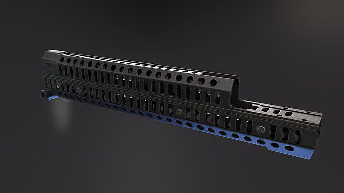 3D model Zenitco Sport 12U Handguard VR / AR / low-poly | CGTrader