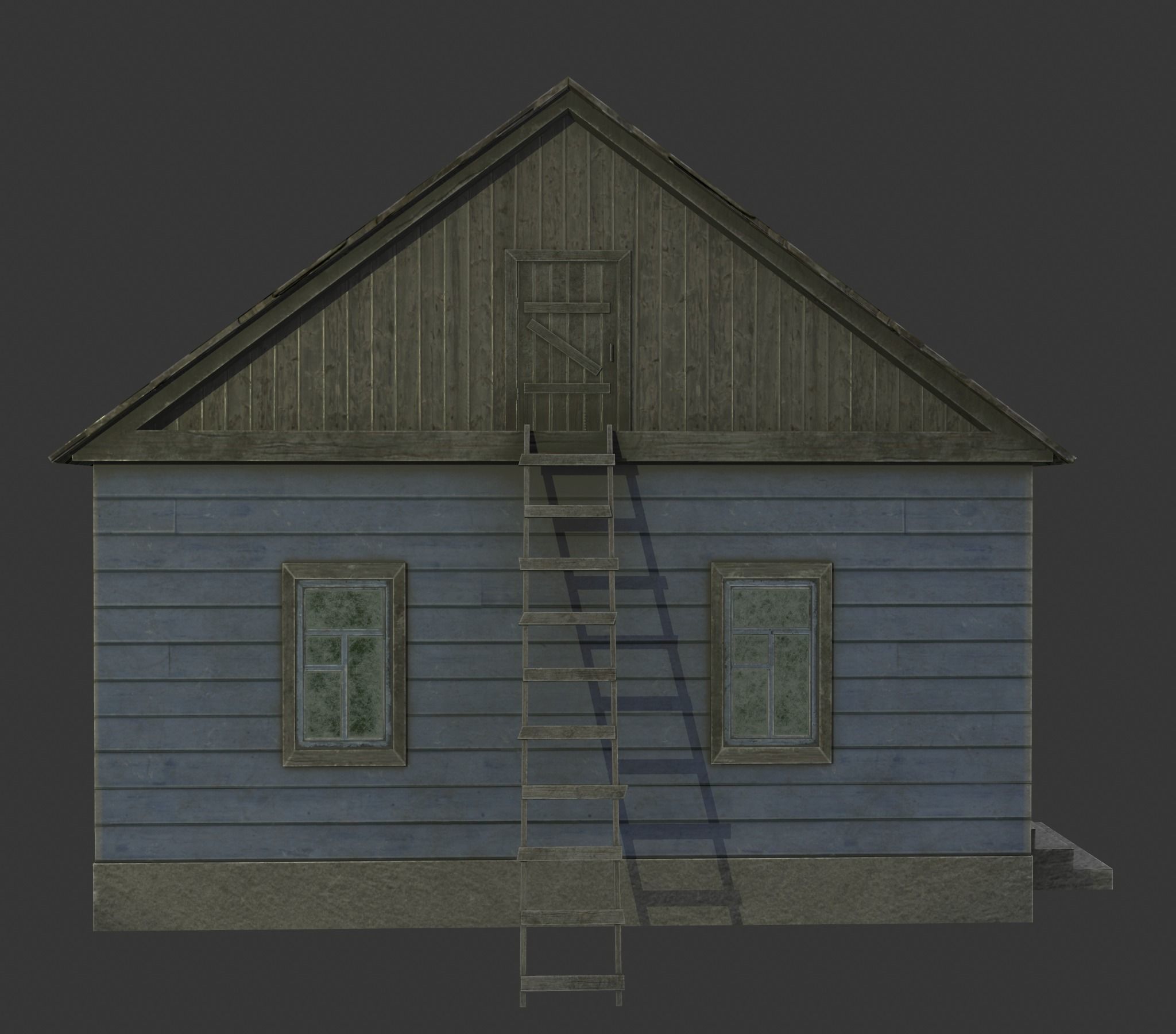 Village building I 3D model | CGTrader