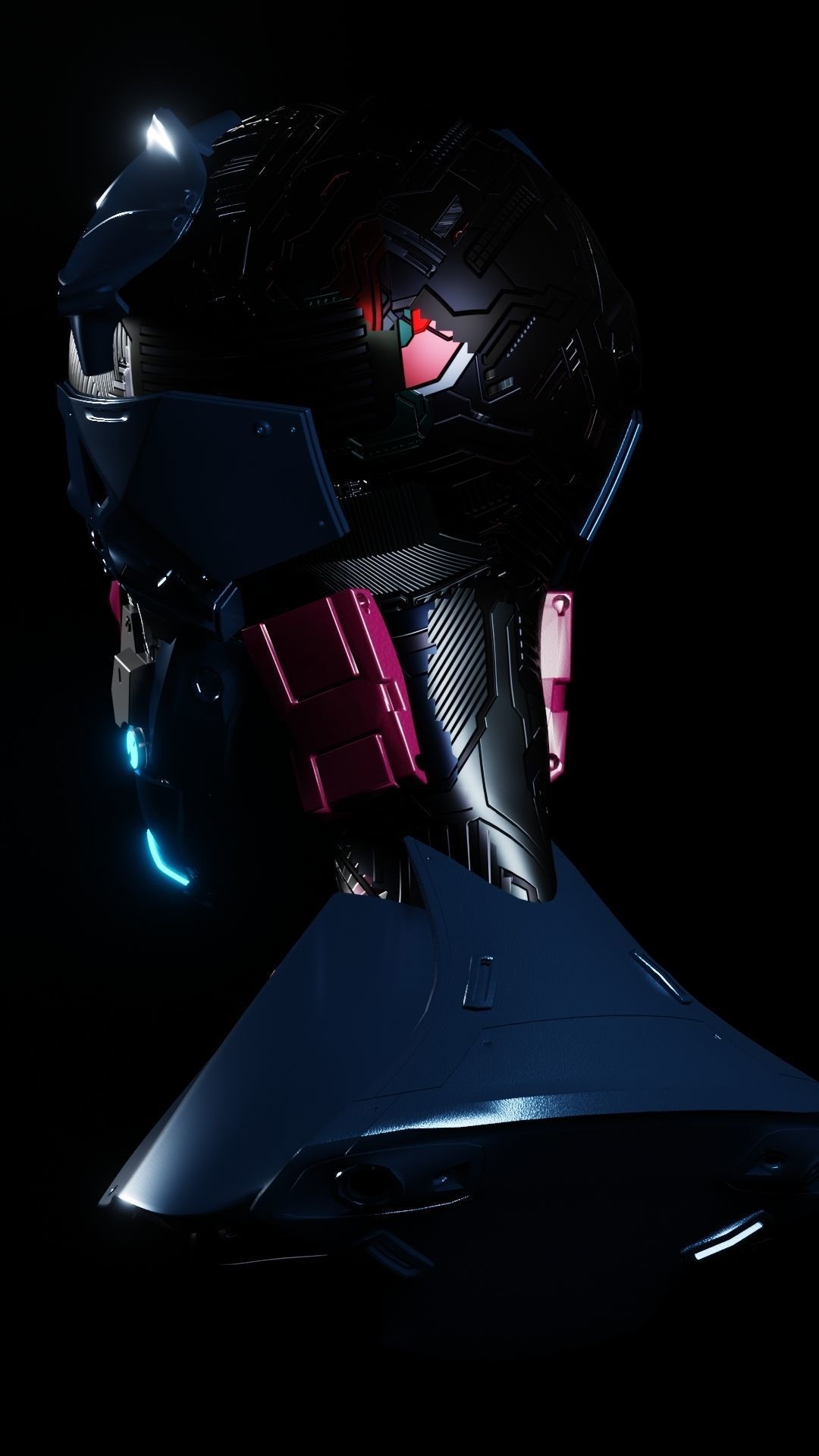 Cyborg 007 3D model | CGTrader