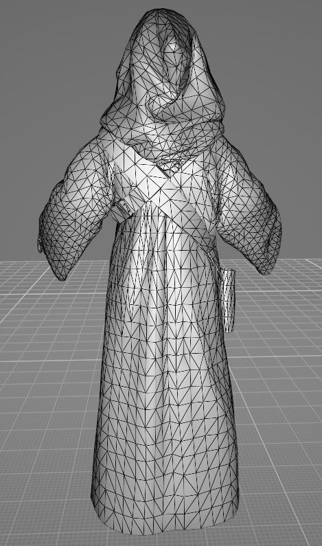 3D model STAR WARS Jawa - Low Poly Game - Battlefield - FBX MODEL VR ...