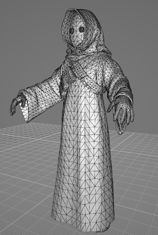 3D model STAR WARS Jawa - Low Poly Game - Battlefield - FBX MODEL VR ...