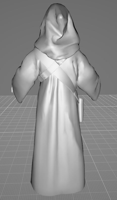 3D model STAR WARS Jawa - Low Poly Game - Battlefield - FBX MODEL VR ...