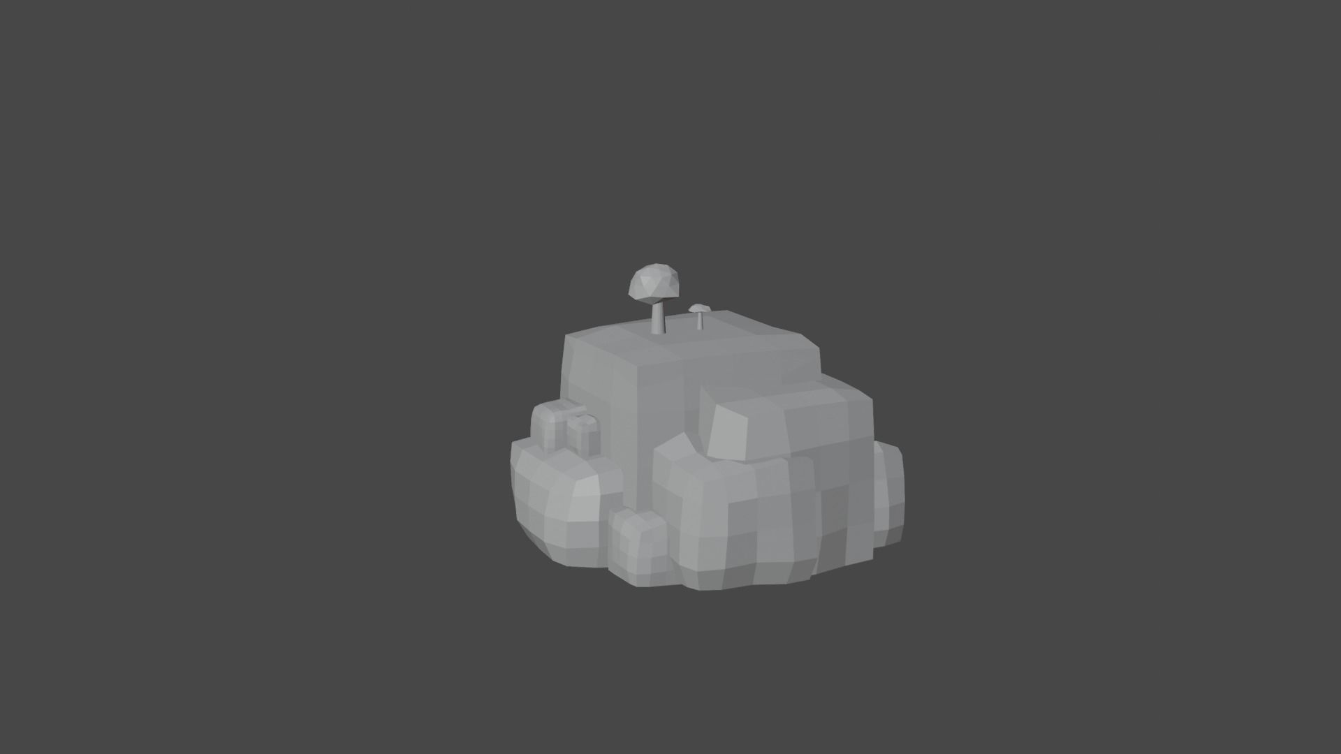 Low Poly Rock Cliff free VR / AR / low-poly 3D model | CGTrader