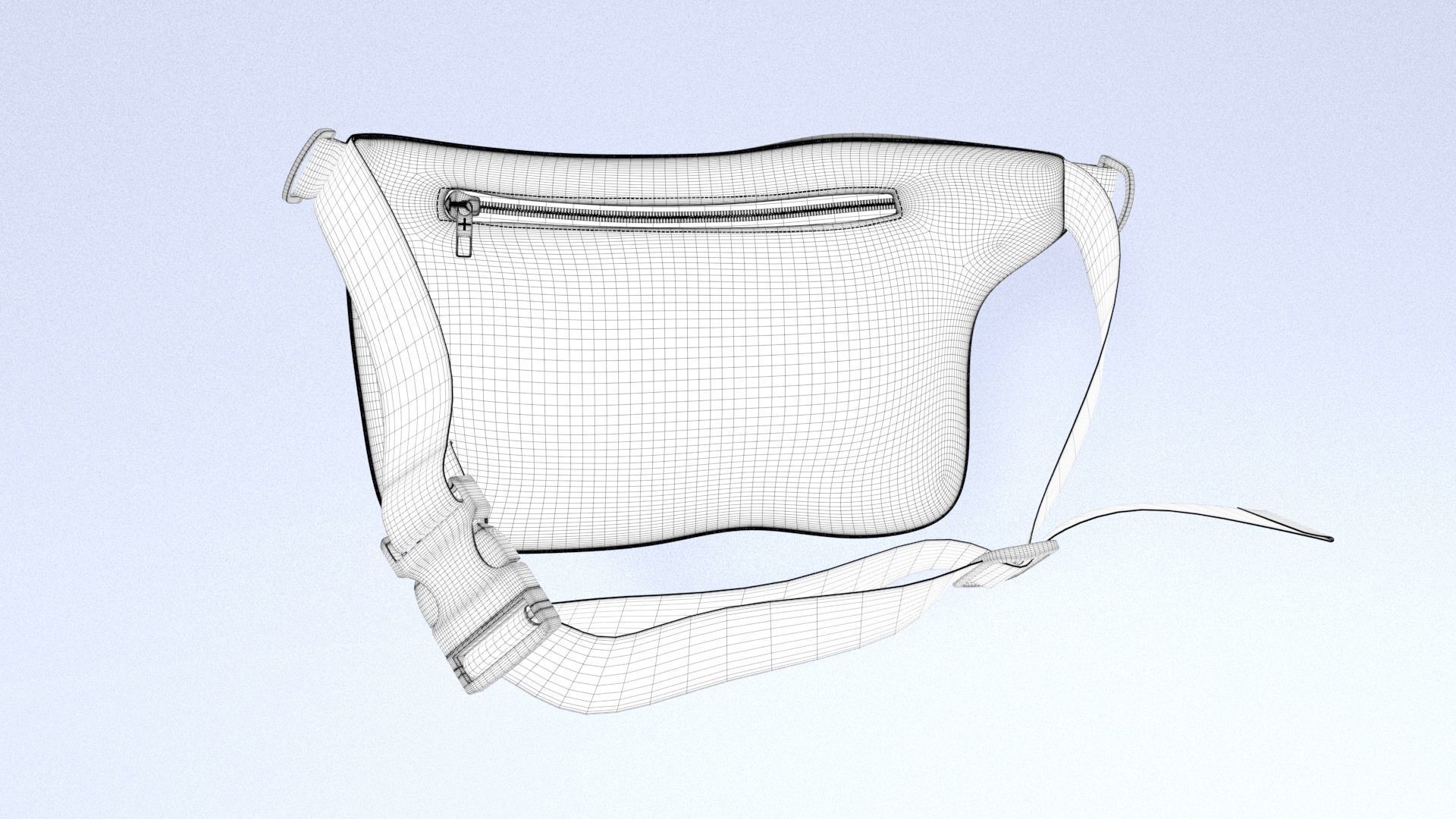 Crossbody Bag 3D model | CGTrader