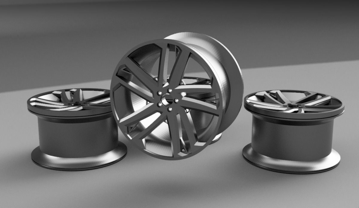 Sport rim 8 - ultimax 3D model rigged | CGTrader