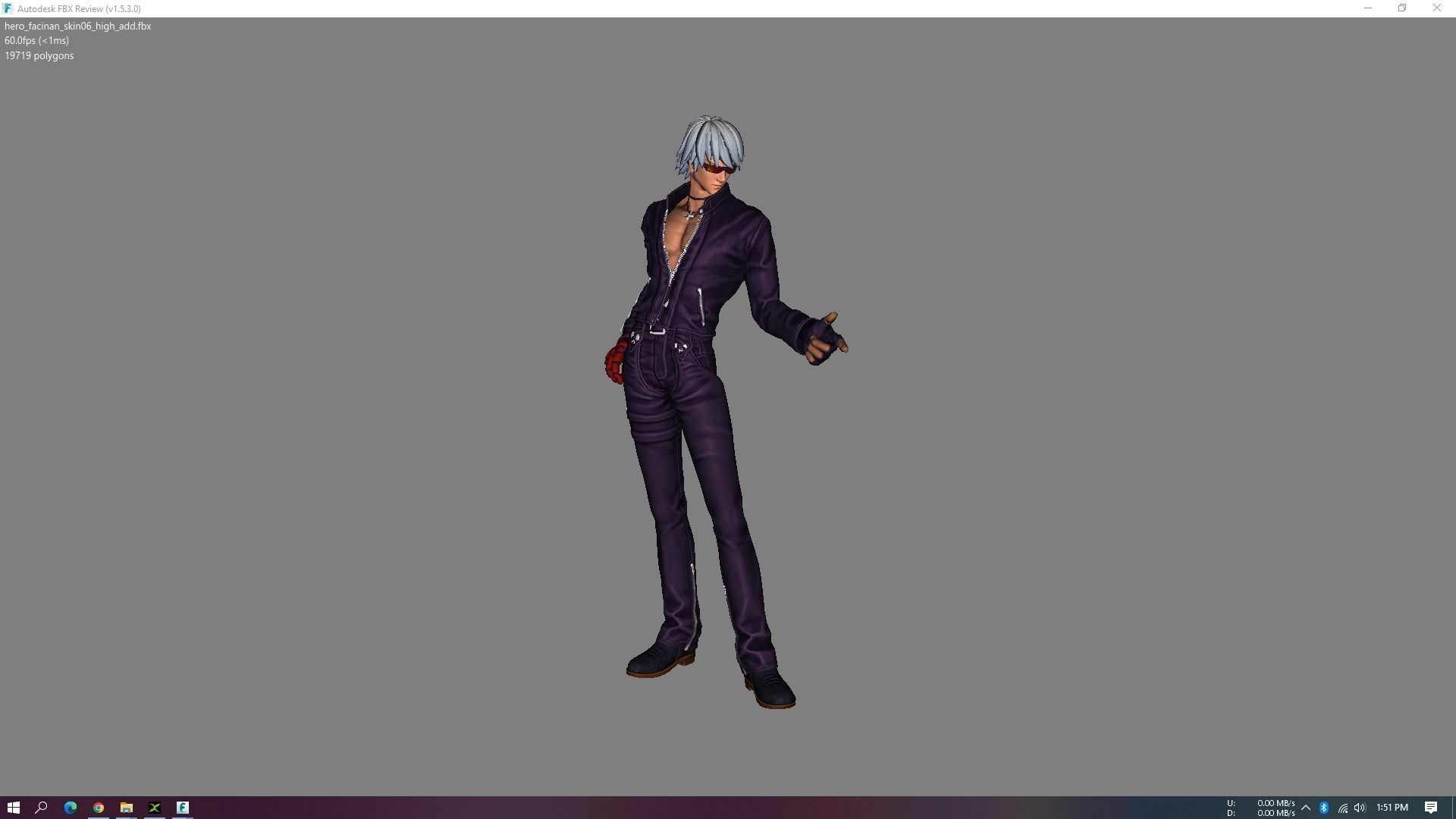 Gussion Skin KOF 06 3D model animated rigged | CGTrader