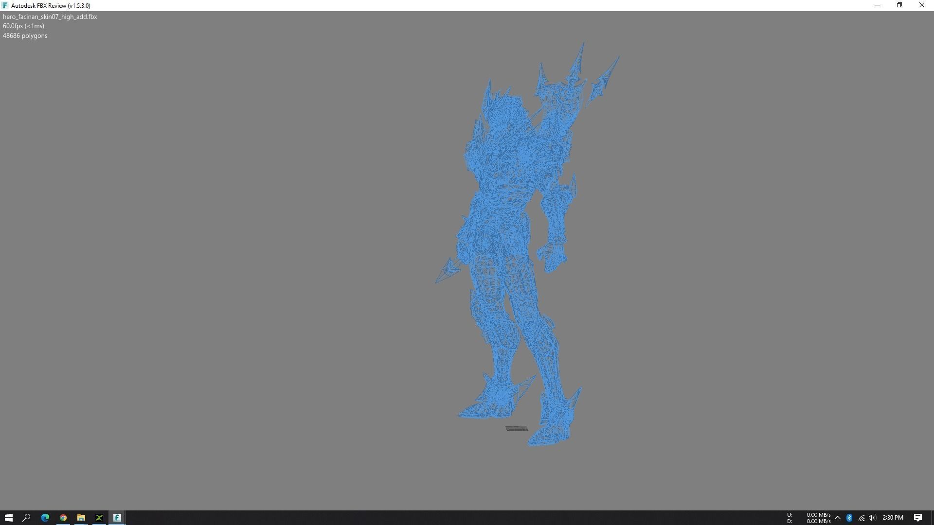 Gussion Cosmic Gleam Skin 3D model animated rigged | CGTrader
