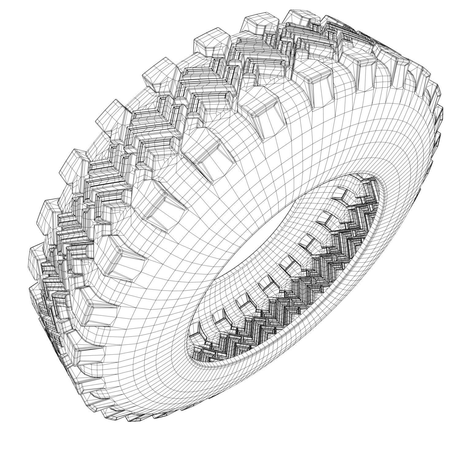 Car Tire 3D model | CGTrader