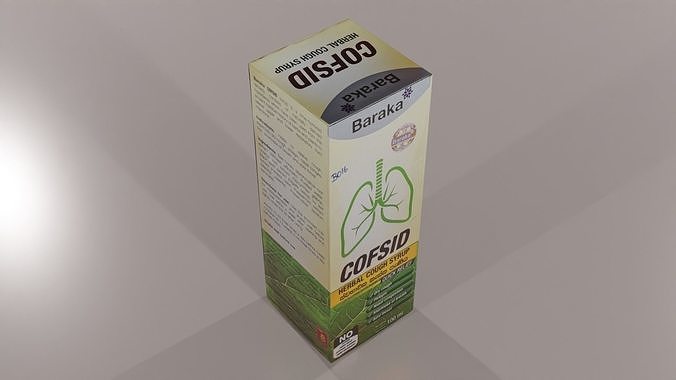 3D cosfid syrup free VR / AR / low-poly Texture | CGTrader