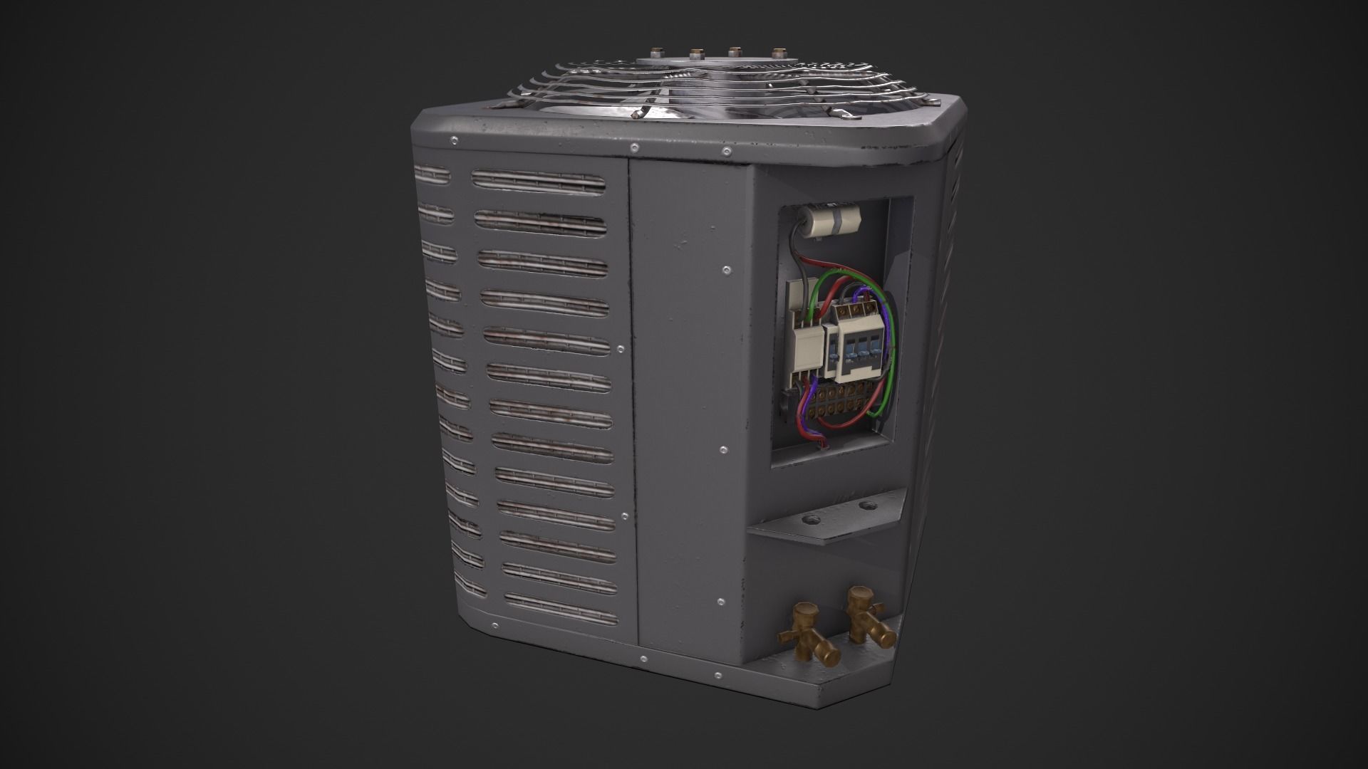 3D model Air Conditioning Condenser Unit VR / AR / low-poly | CGTrader