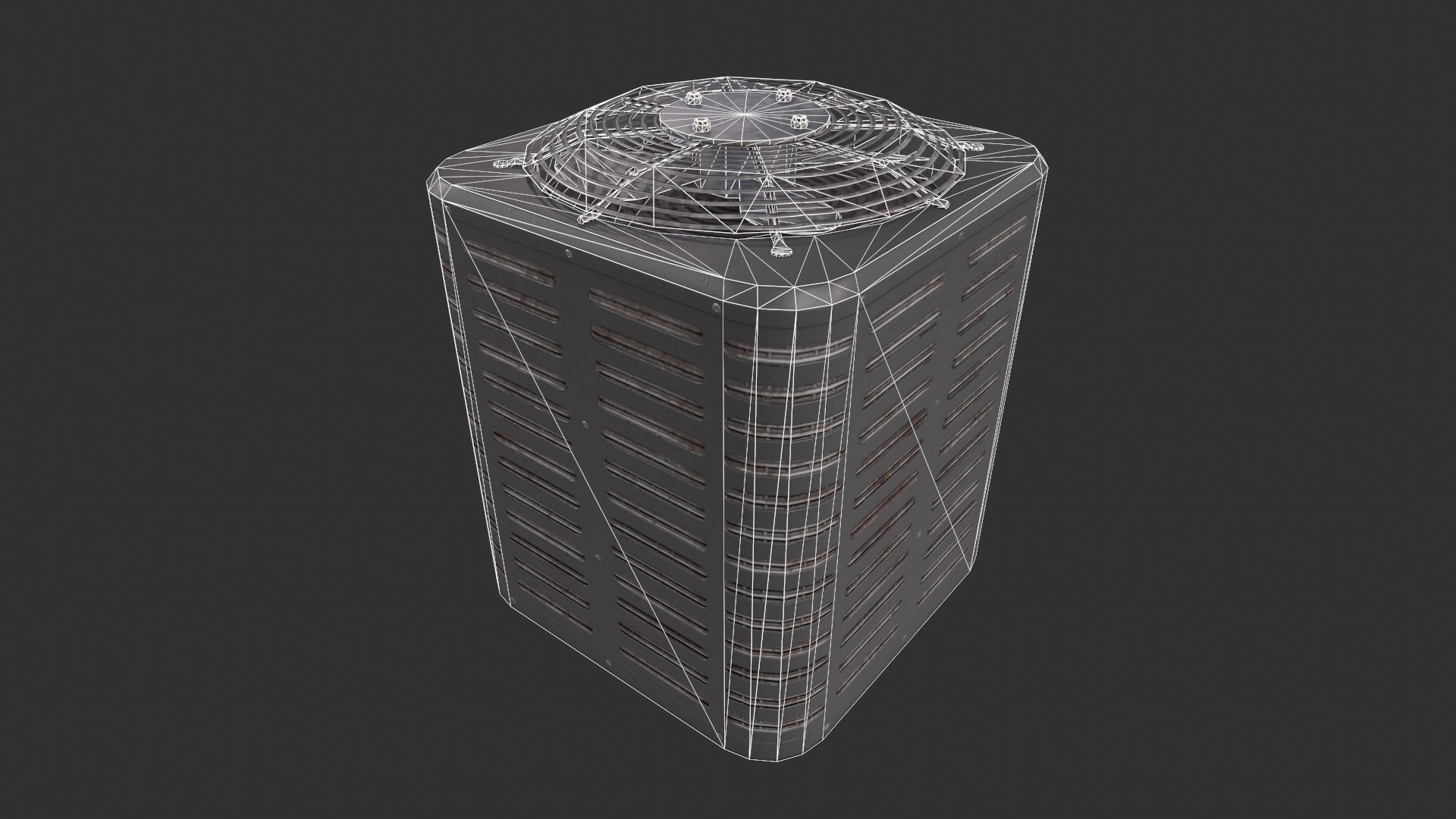 3D model Air Conditioning Condenser Unit VR / AR / low-poly | CGTrader