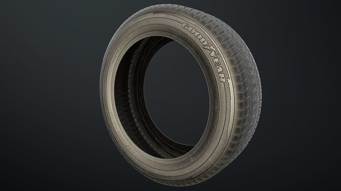 3D model Low Poly Tire VR / AR / low-poly | CGTrader