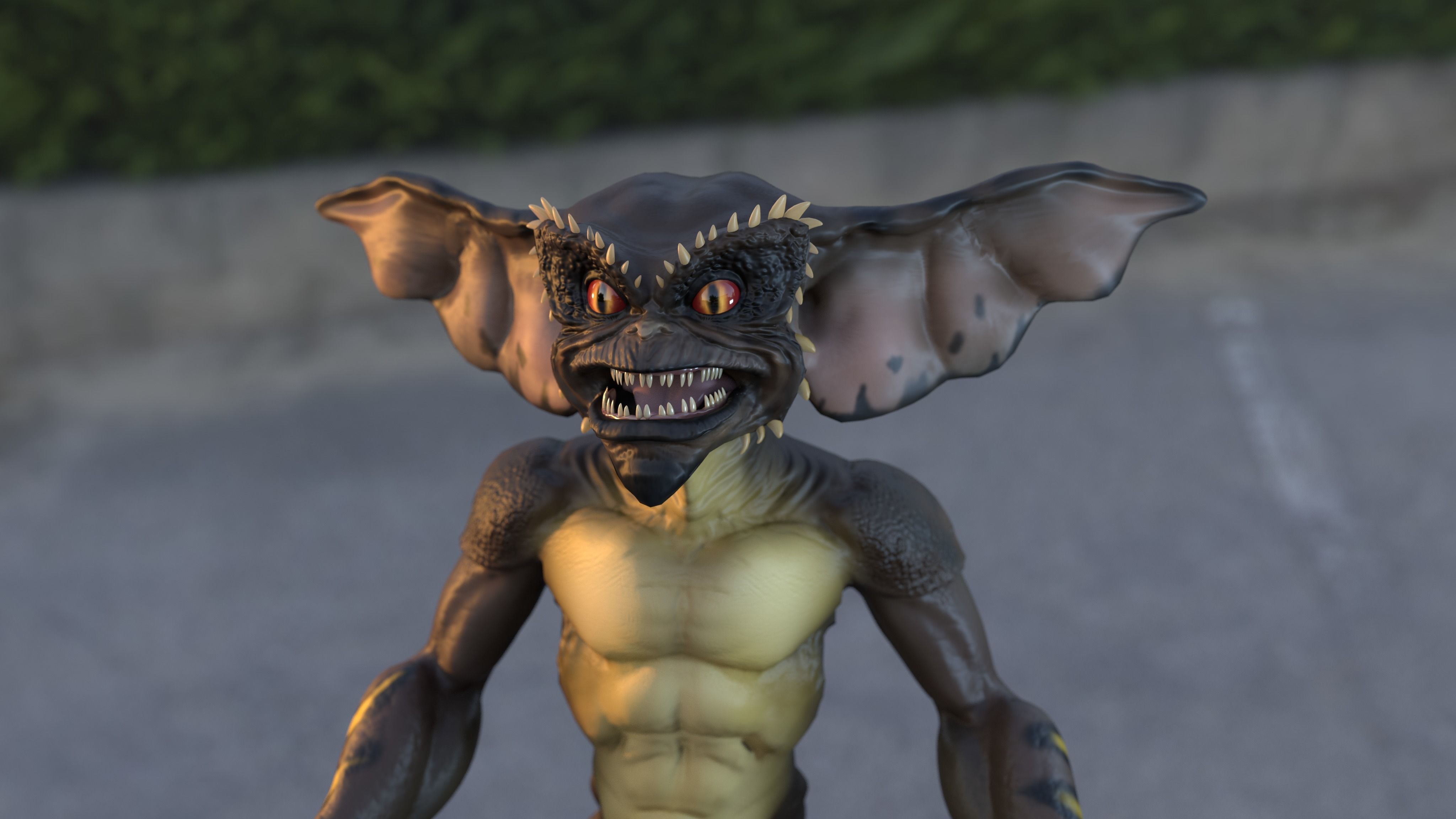 3D model Gremlin VR / AR / low-poly | CGTrader