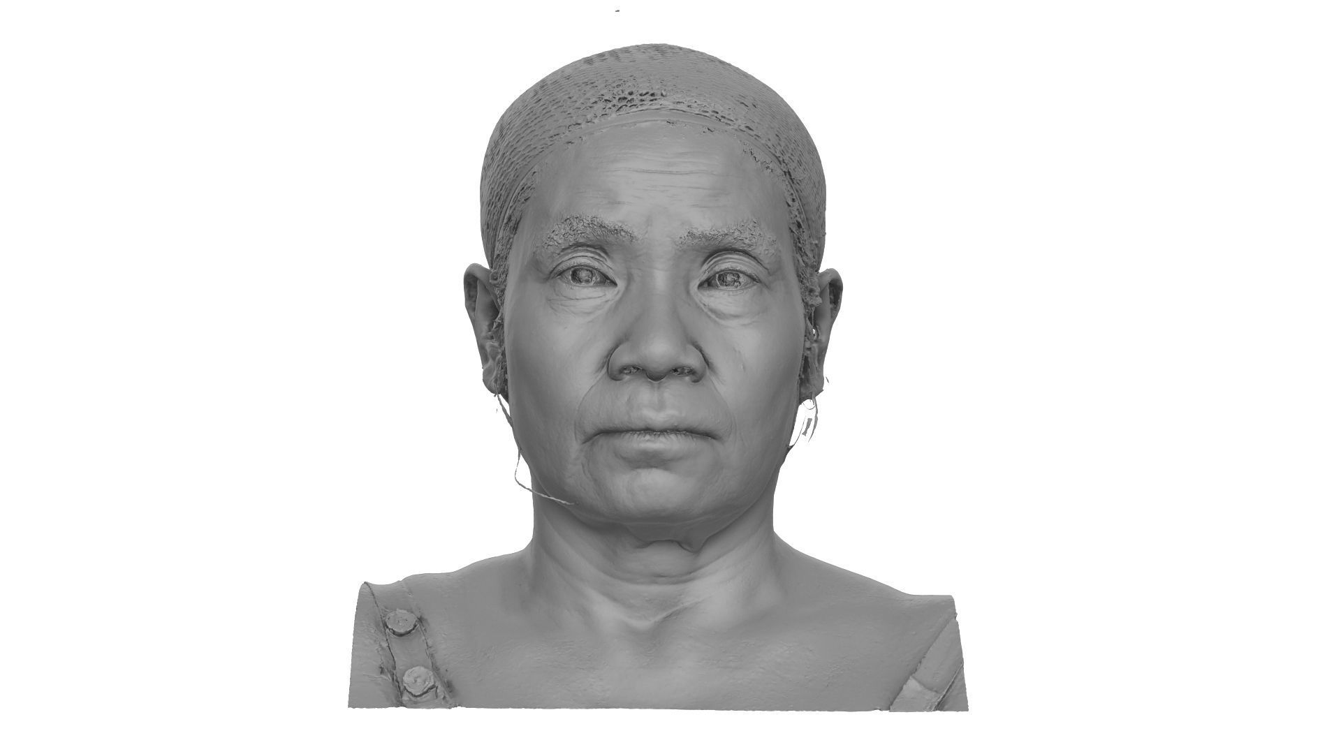 Raw Head Scan Kaga Sumi 3D model | CGTrader