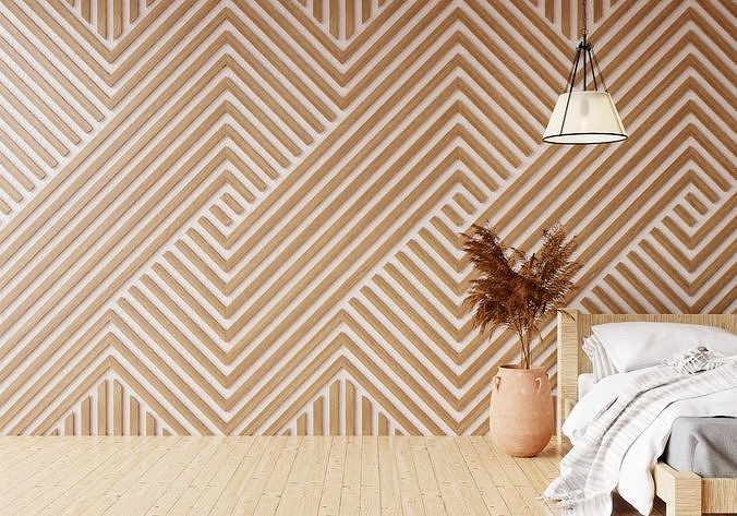 Wall wood seamless set2 V12 3D model | CGTrader