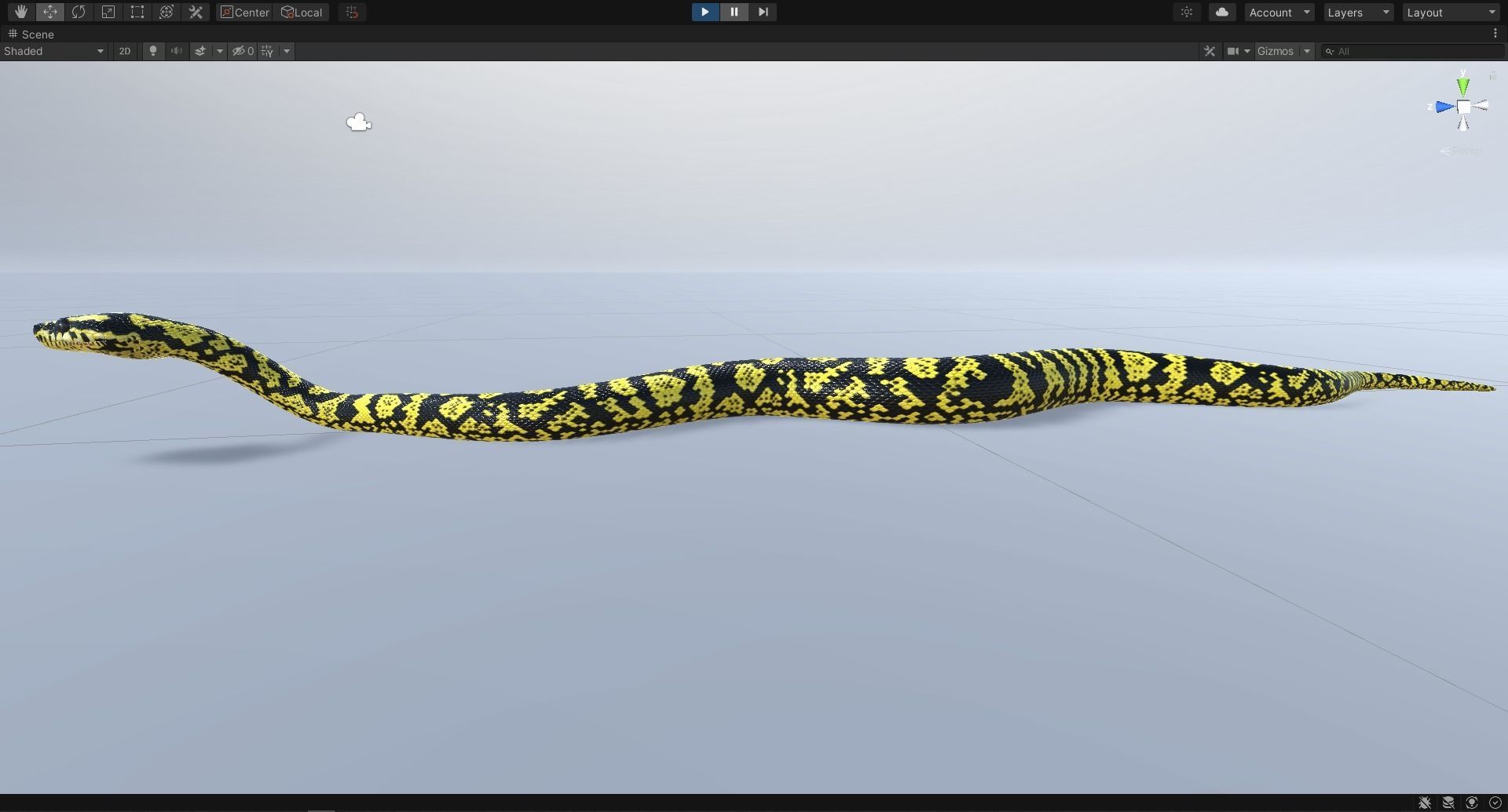 3D model Animated Zebra Jungle Carpet Python VR / AR / low-poly | CGTrader