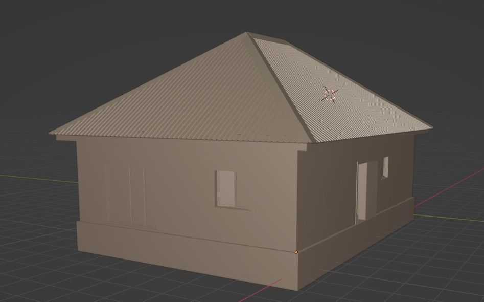 3D Blender house 3D model | CGTrader