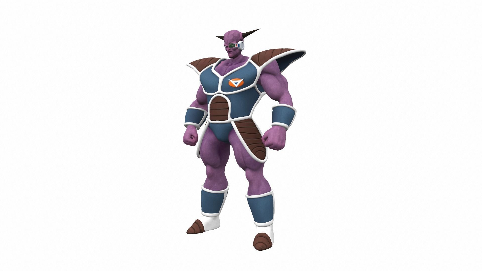 Captain Ginyu from Dragon Ball 3D model | CGTrader
