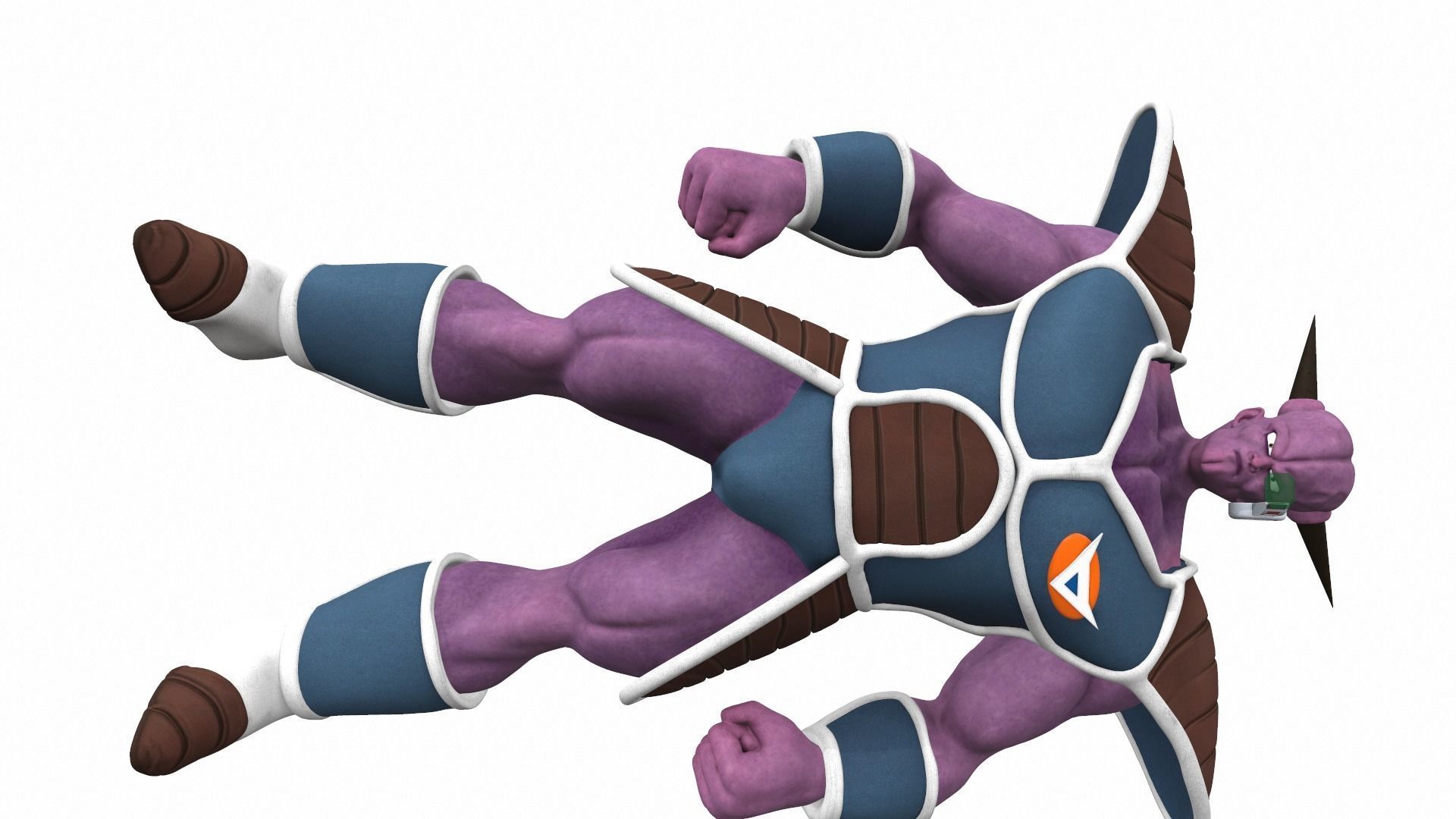 Captain Ginyu from Dragon Ball 3D model | CGTrader