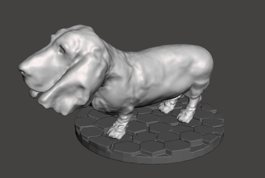 Bats the Talking Ghost Dog 3D model 3D printable | CGTrader