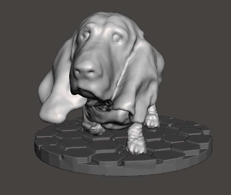 Bats the Talking Ghost Dog 3D model 3D printable | CGTrader