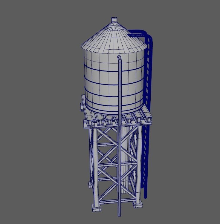 3D model reservoir 3d model PBR VR / AR / low-poly | CGTrader