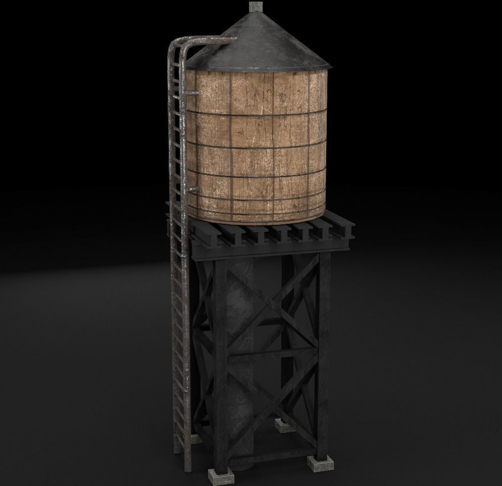 3D model reservoir 3d model PBR VR / AR / low-poly | CGTrader