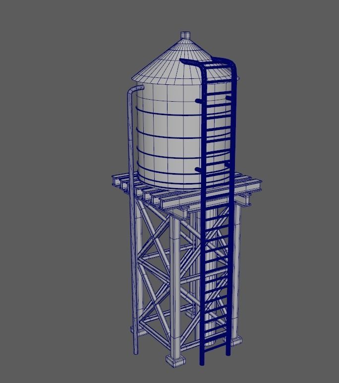 3D model reservoir 3d model PBR VR / AR / low-poly | CGTrader