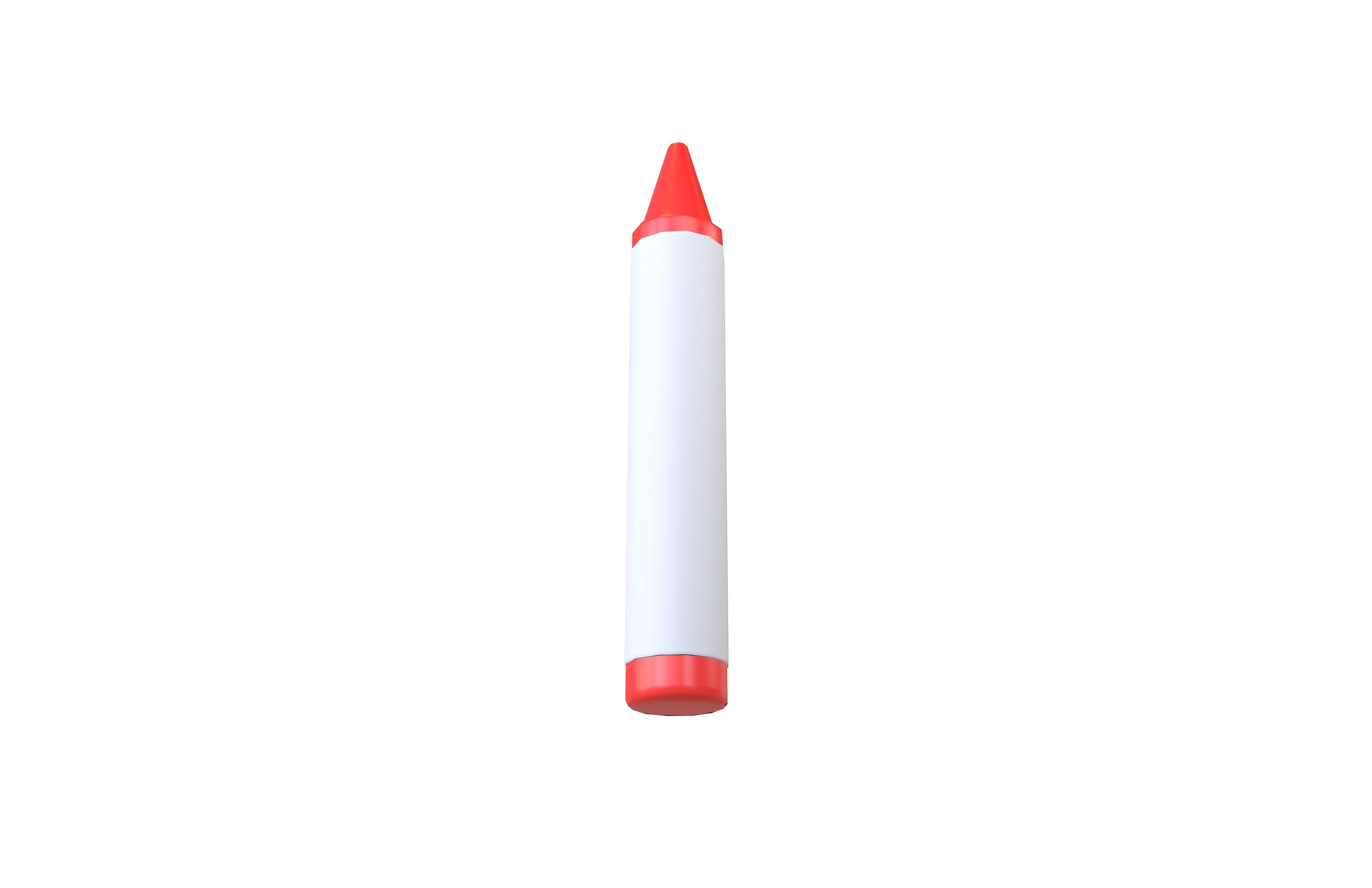 3D model Crayon v1 002 VR / AR / low-poly | CGTrader
