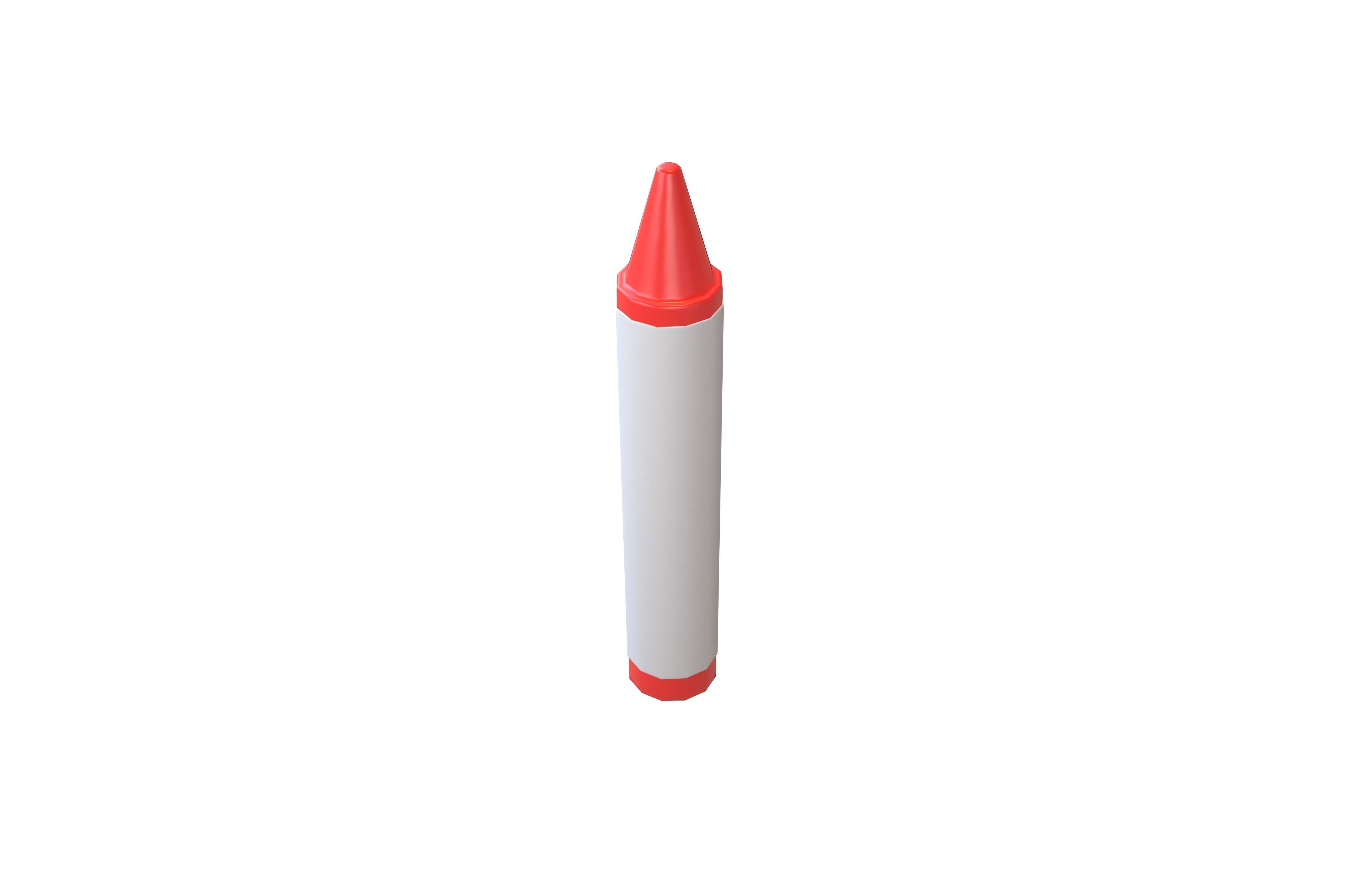 3D model Crayon v1 002 VR / AR / low-poly | CGTrader