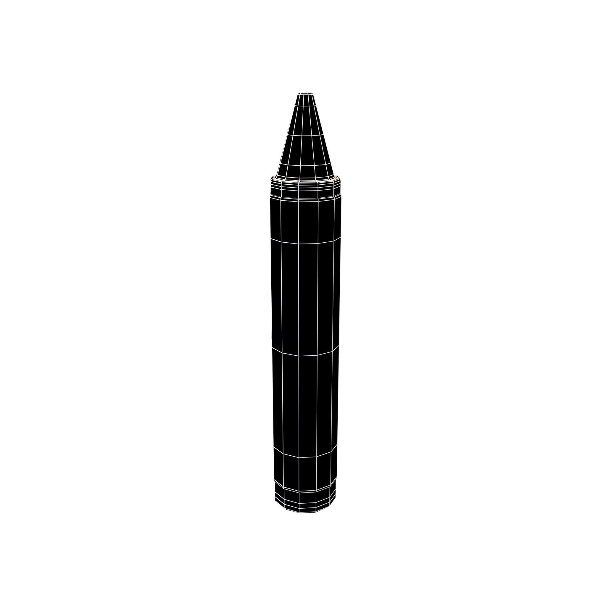 3D model Crayon v1 010 VR / AR / low-poly | CGTrader