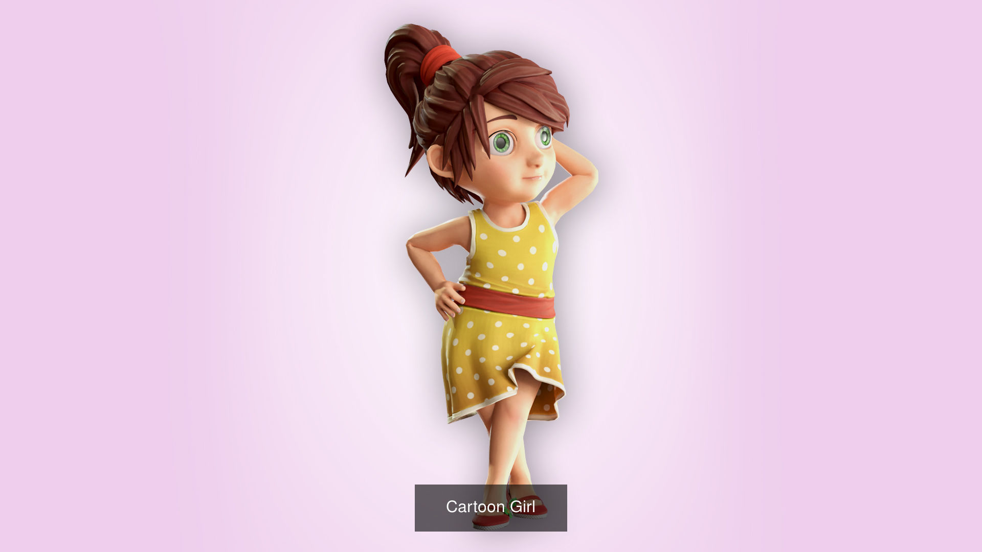 Cartoon Kids 3D Model Collection | CGTrader