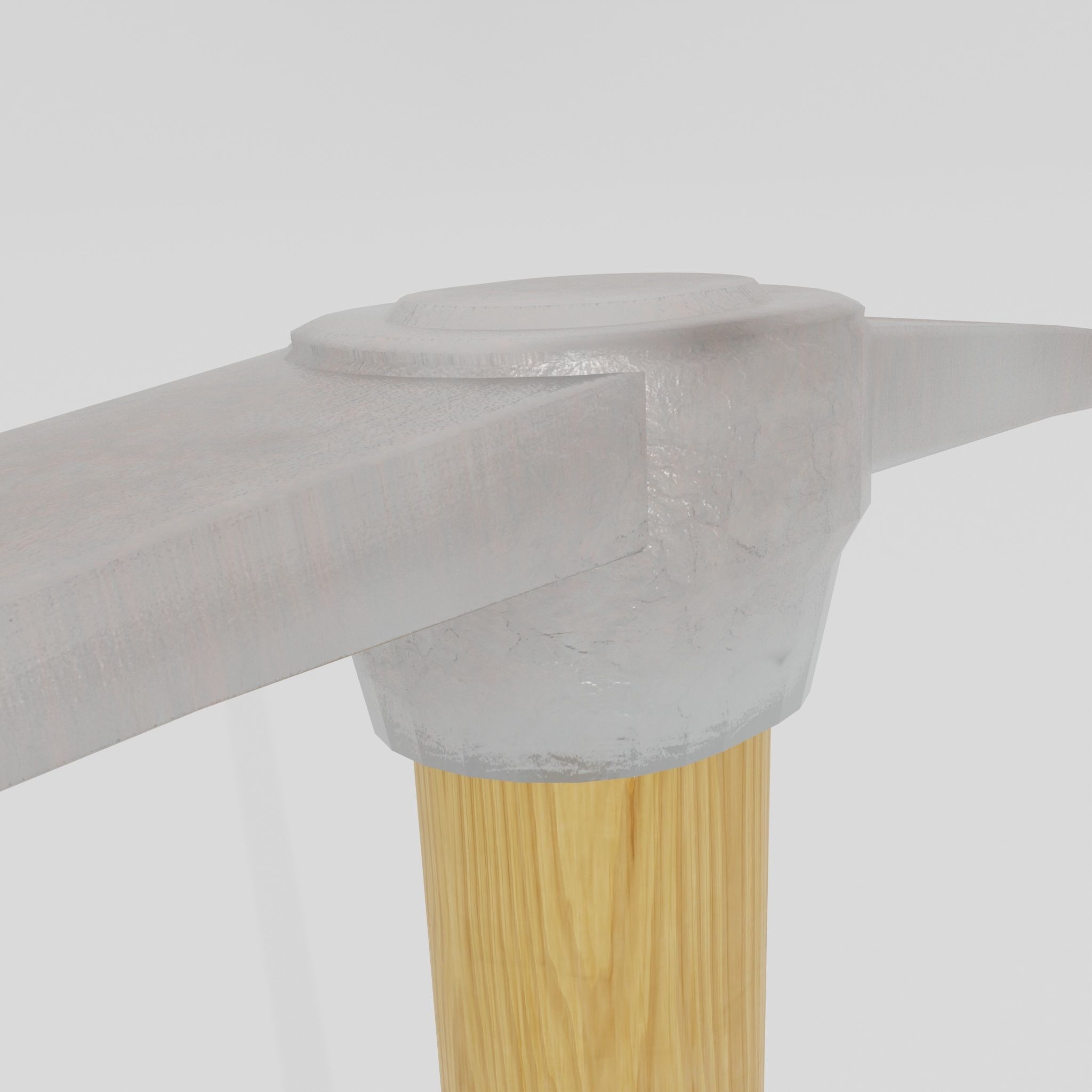 Pickaxe 02 3D model | CGTrader