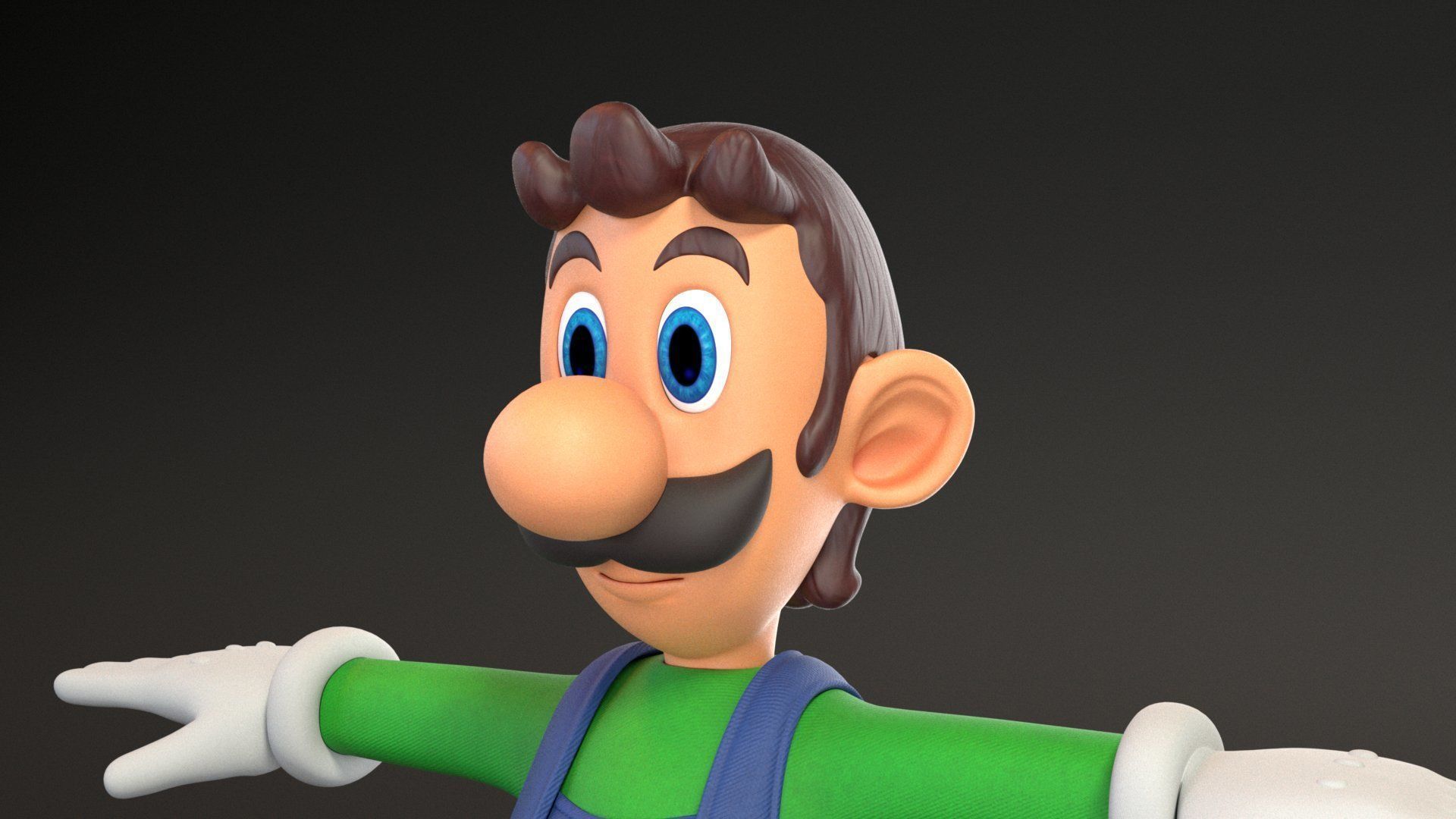 3D model Mario And Luigi VR / AR / low-poly | CGTrader