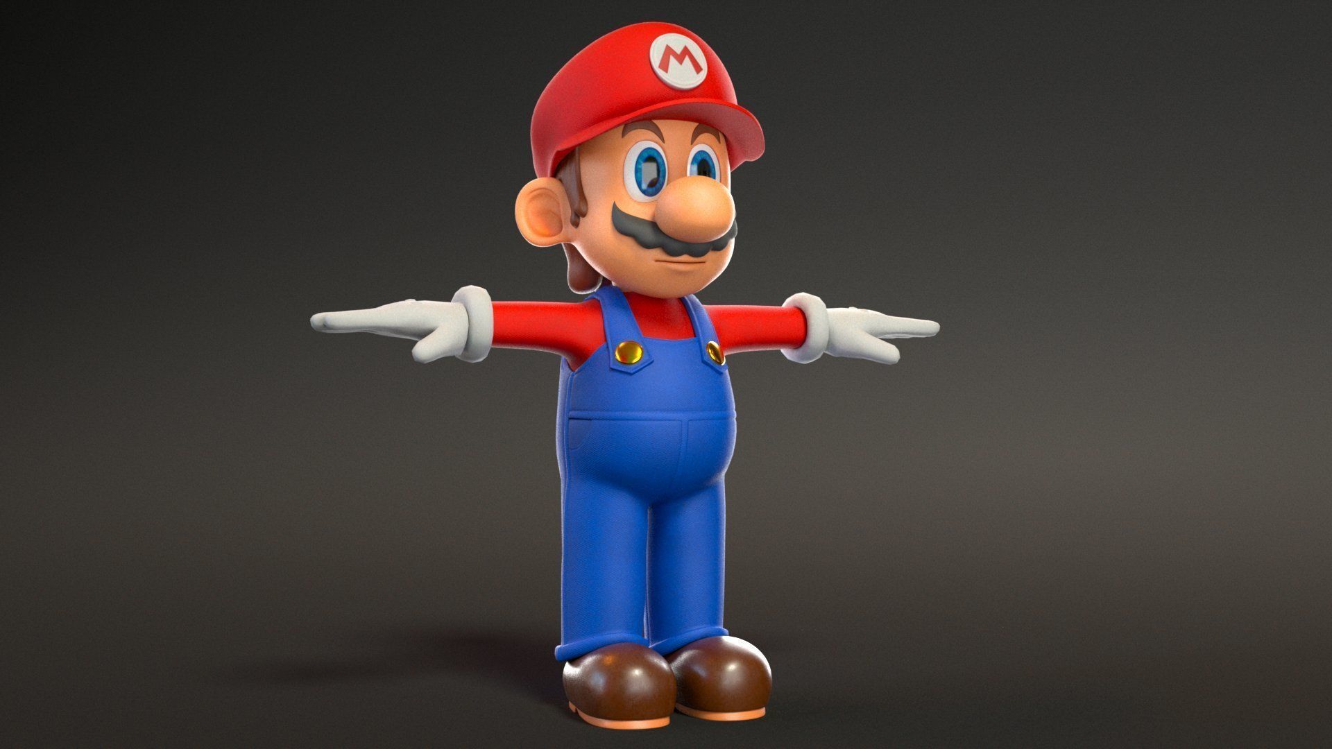 3D model Mario And Luigi VR / AR / low-poly | CGTrader