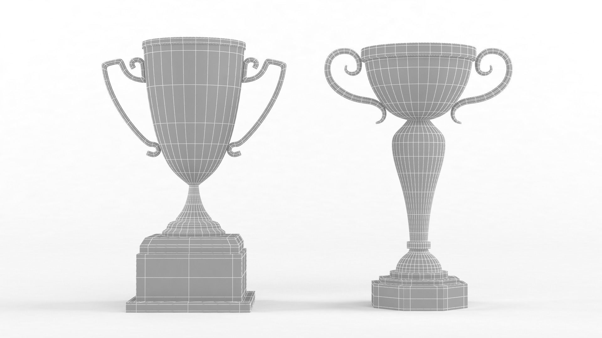 Trophy Cups 3D model | CGTrader