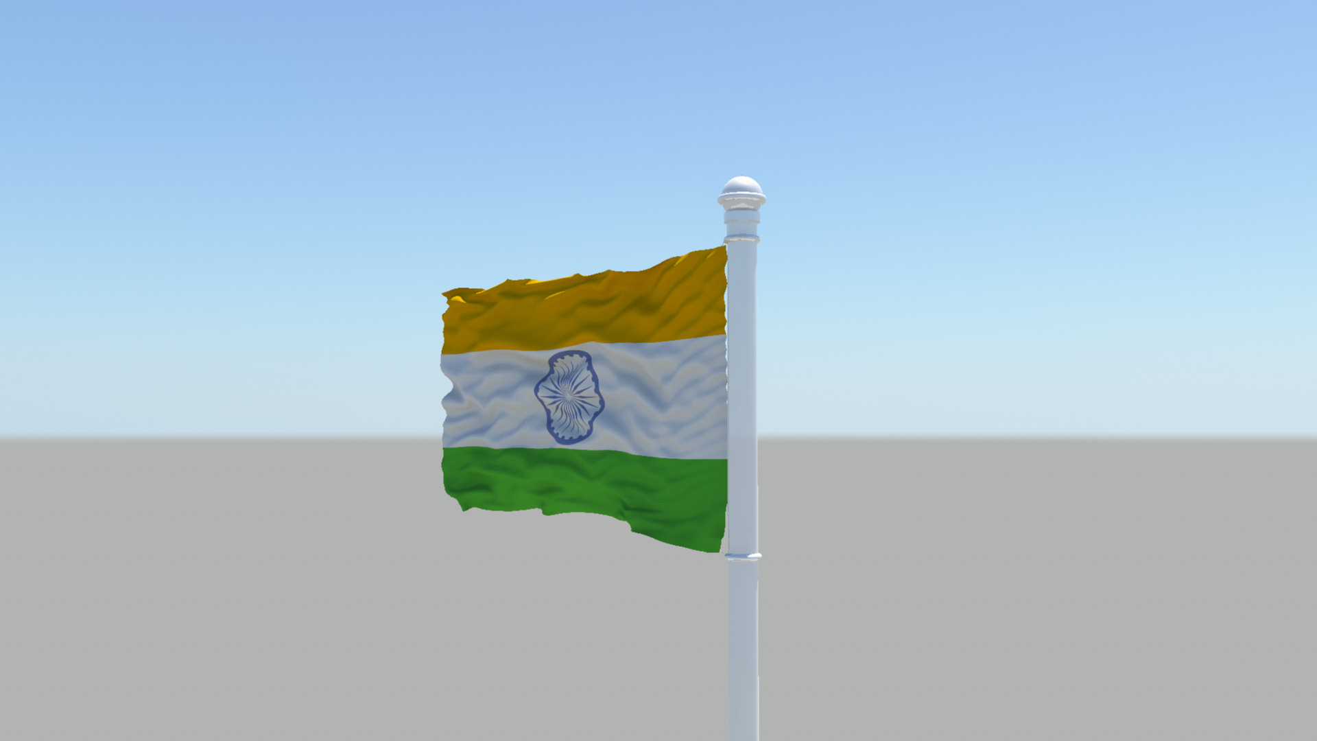 Indian flag 3D model | CGTrader