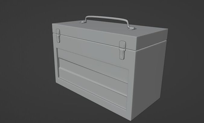 3D model Toolbox VR / AR / low-poly | CGTrader
