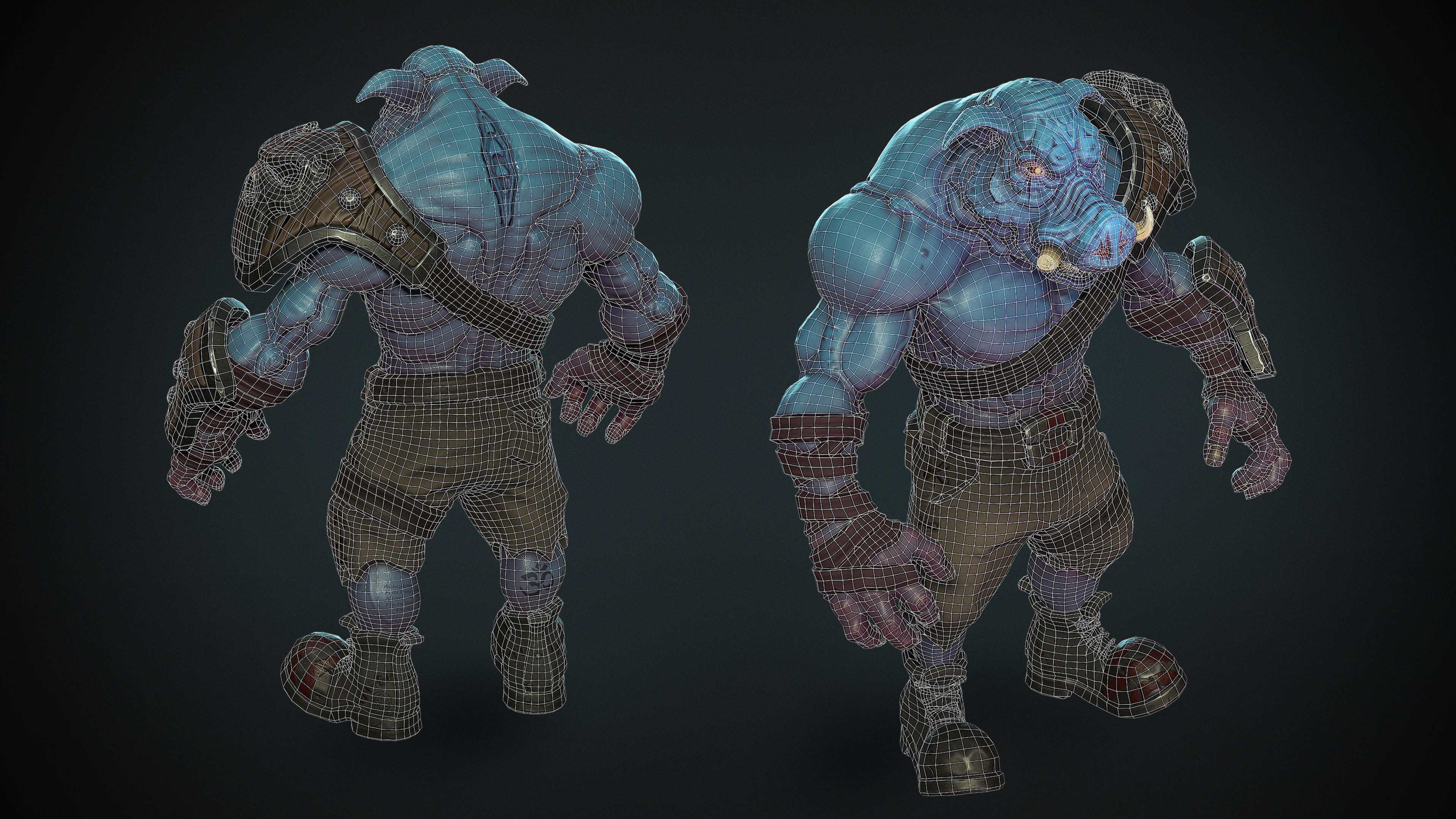 3D model 3d stylized character VR / AR / low-poly | CGTrader