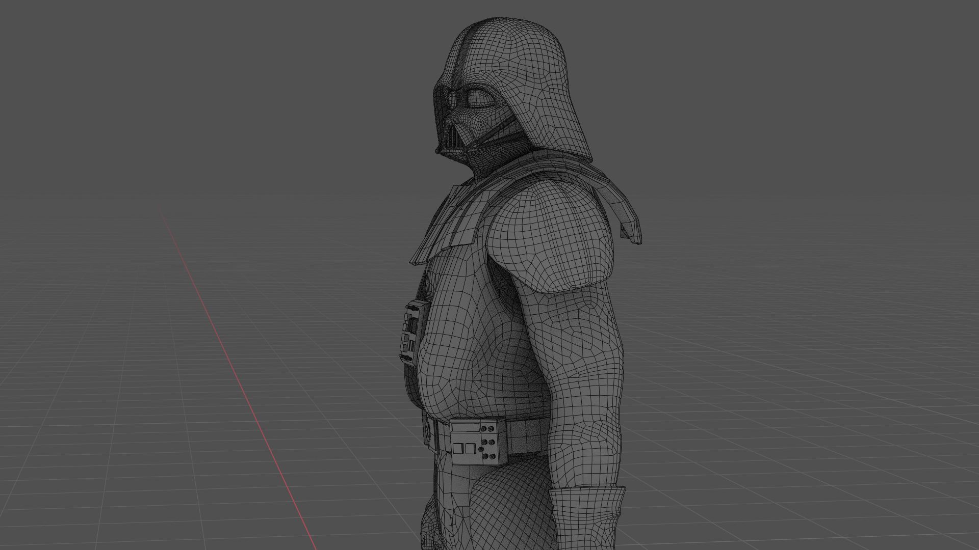 DARTH VADER RIGGED 3D model rigged | CGTrader
