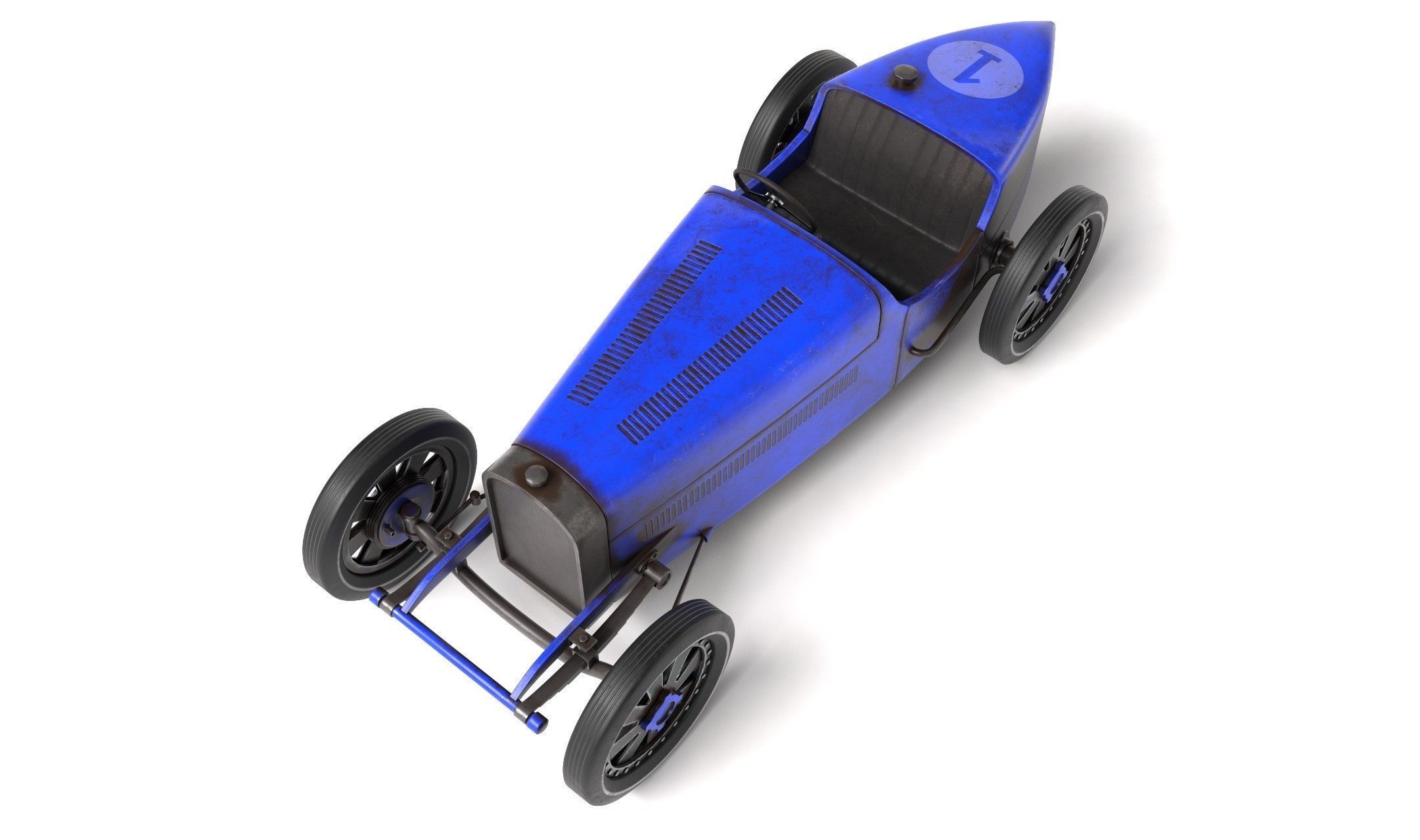 3D model Bugatti B35 VR / AR / low-poly | CGTrader