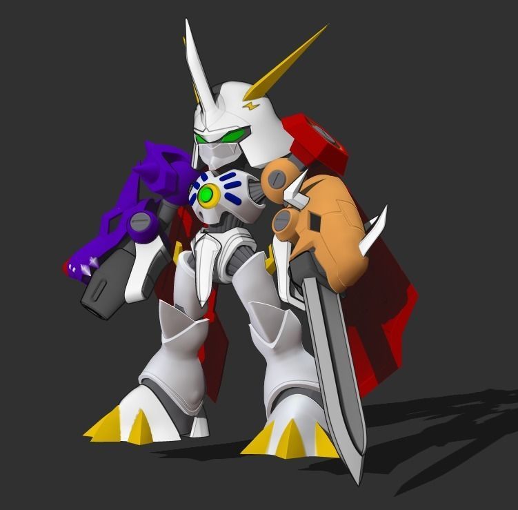 Omega Knight 3D model 3D printable | CGTrader