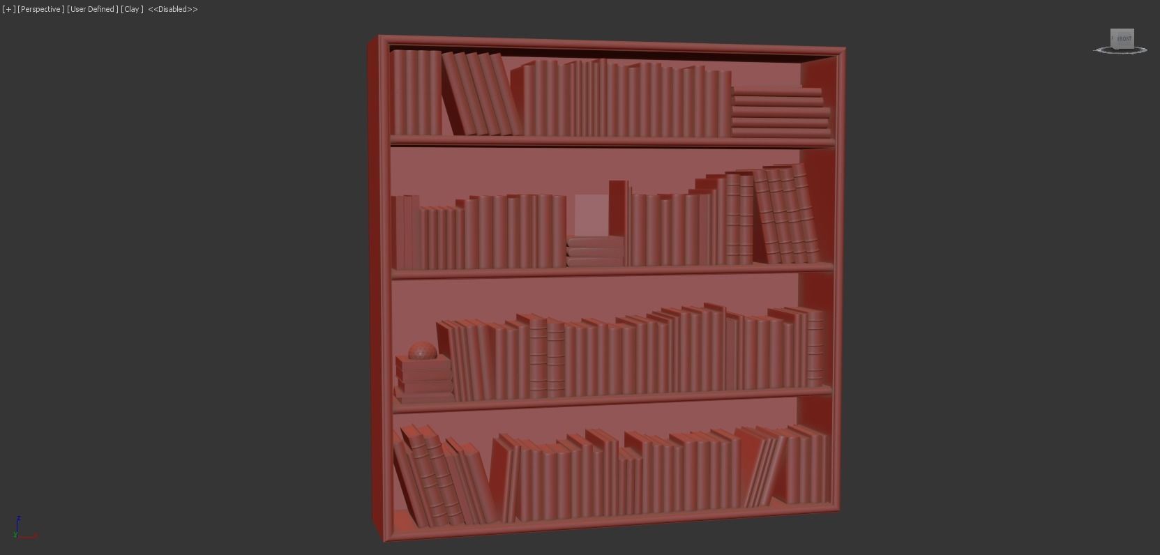 Book Set Classic Old 3D model | CGTrader