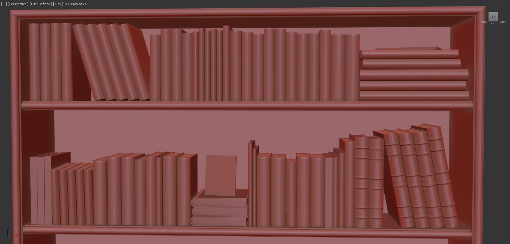 Book Set Classic Old 3D model | CGTrader